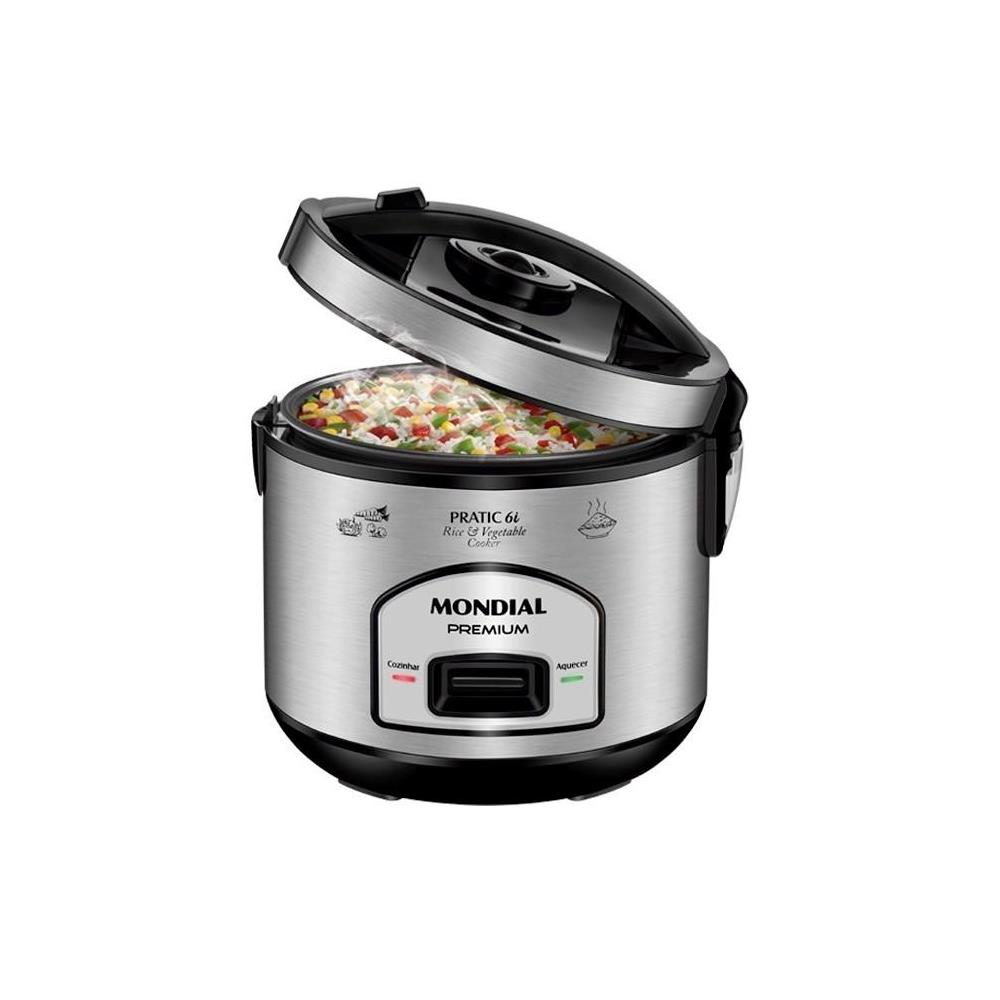 Olla Electrica de Arroz Mondial Pratic Rice 6i Premium PE-43-6X ...