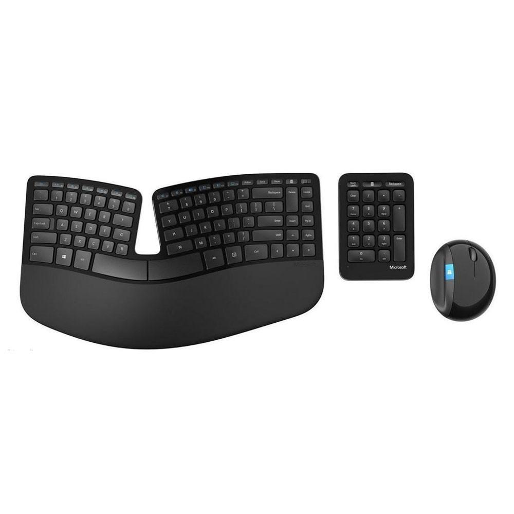 Teclado, Teclado Numerico y Mouse Microsoft Sculpt Ergonomic Desktop ...