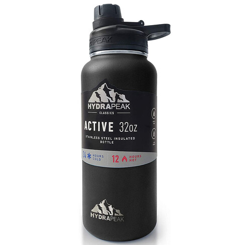 Botella de acero inoxidable Hydrapeak Active 946ML (Classics) - Mercado ...