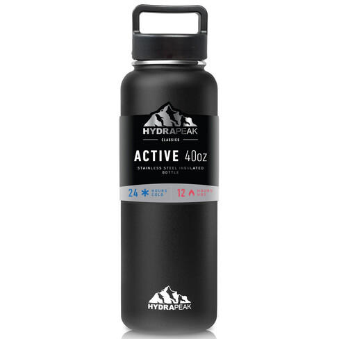 Botella de acero inoxidable Hydrapeak Active 1.2L (Classics) - Mercado ...