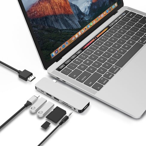 Adaptador Hyper+ Hub SOLO 7-en-1 USB-C - Mercado Digital