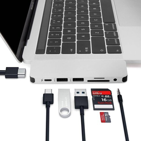 Adaptador Hyper+ Hub SOLO 7-en-1 USB-C - Mercado Digital