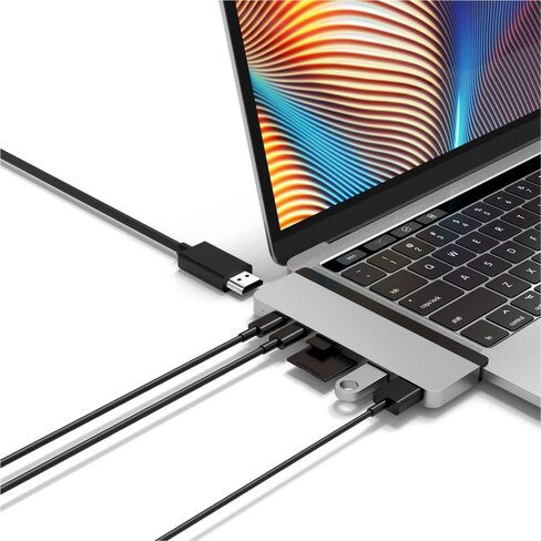 Adaptador Hyper+ Hub HyperDrive DUO 7-en-2 USB-C - Mercado Digital
