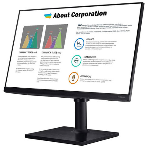 Monitor Samsung 22" FHD IPS LF22T454FQNXGO 75Hz 5ms DP/HDMI - Mercado ...